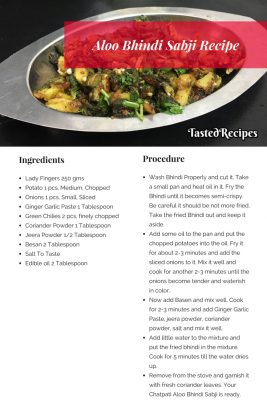 4 Stunning Veg Sabji To Meet Your Health Goals - Tasted Recipes