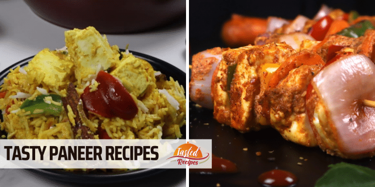 40+ Paneer Items - Tasty Indian Paneer Recipes - Tasted Recipes