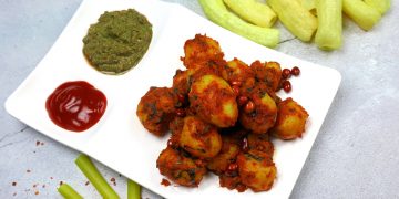 Bhungara Bateta Dhoraji Recipe - Tasted Recipes