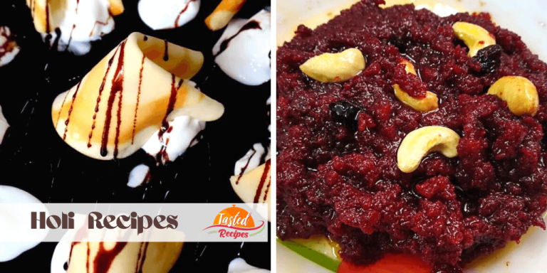 50 Unique Holi Recipes - Thandai, Sweets and Snacks - Tasted Recipes