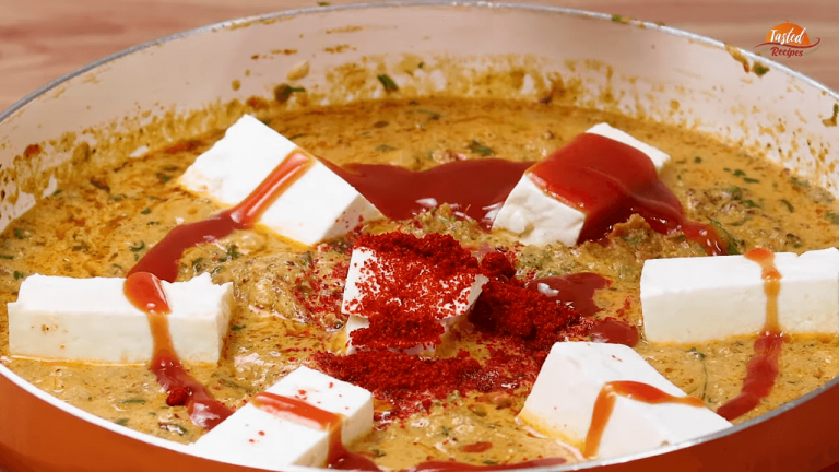 Paneer Lahori Restaurant Style - Tasted Recipes