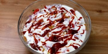 Dahi Chana Chaat (Karachi Ka Mashoor) - Tasted Recipes